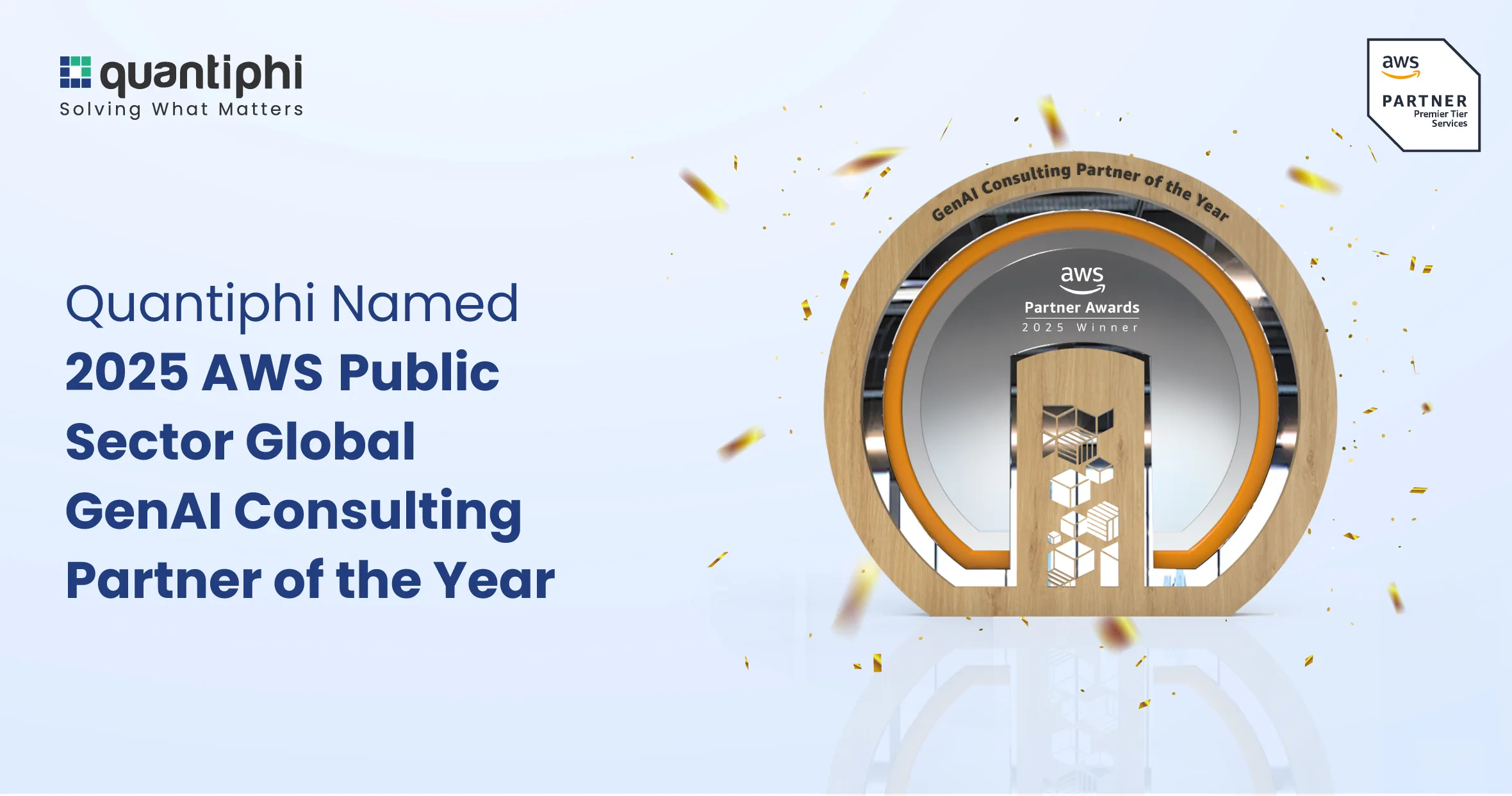 Quantiphi Named 2025 AWS Public Sector Global GenAI Consulting Partner ...