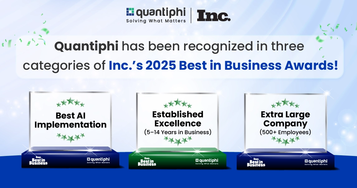 Quantiphi Recognized in Inc.’s 2025 Best in Business List in Three ...